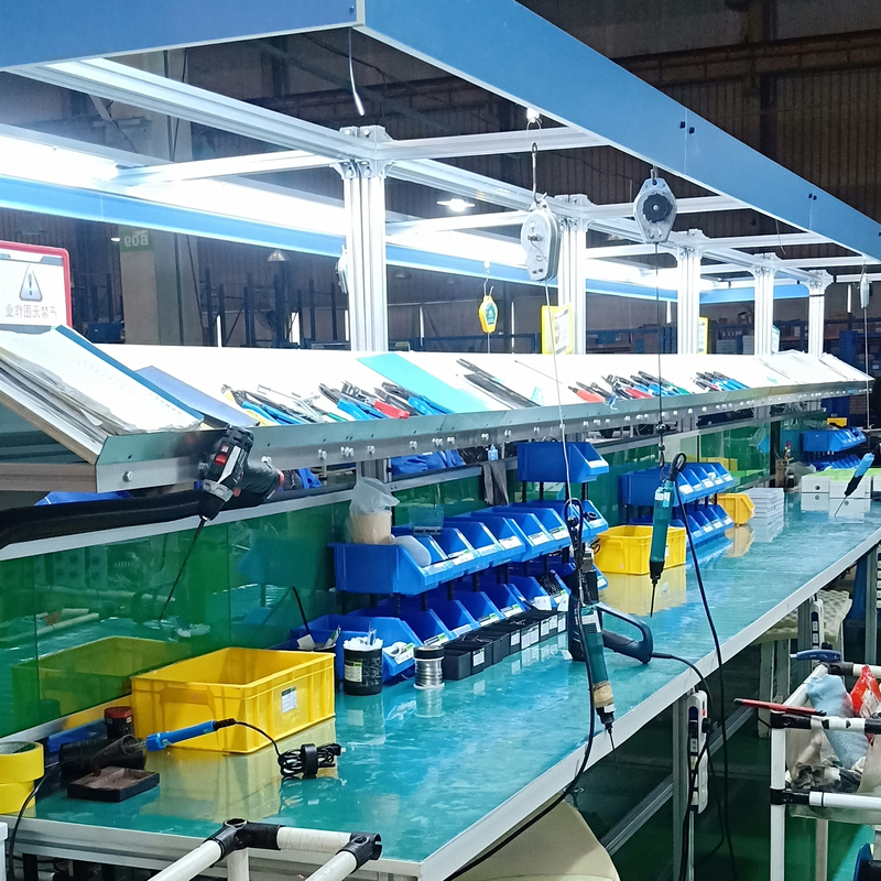 双边防静电工作台 工业铝型材防静电工作台 湖南工作台 长沙车间工作桌设备厂家定做